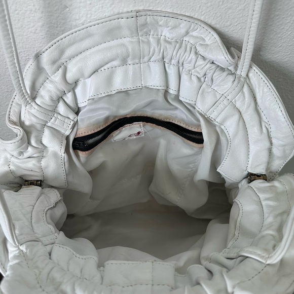 lopez camacho | Bags | Vintage Lopez Camacho 8s White Leather Snakeskin ...